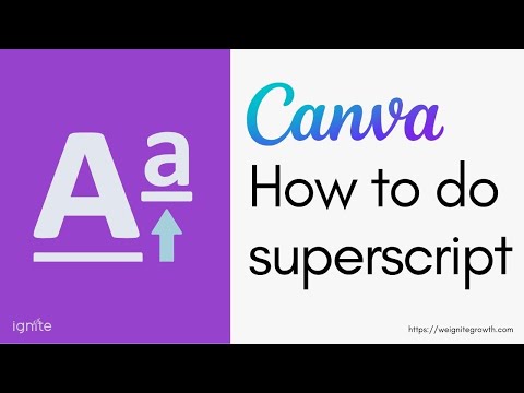 How To Superscript in Canva in 2 Simple Steps