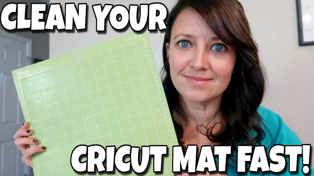 How To Clean Your Cricut Mat FAST!! 📍 How To With Kristin