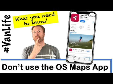 Don't use the OS Maps App until you've watched this! Footpath Topo Map App Review