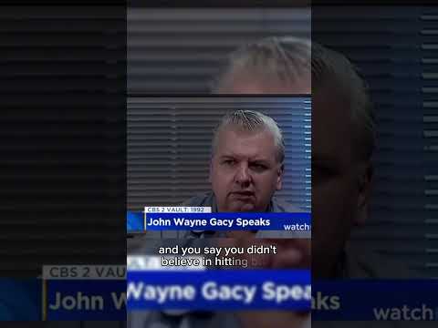 John Wayne Gacy’s interview about his heinous crimes.
