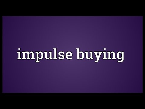 Impulse buying Meaning