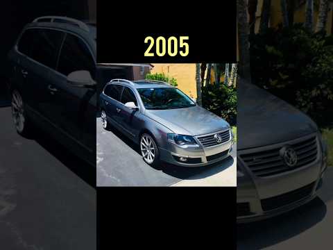 evolution of Volkswagen Passat #shorts