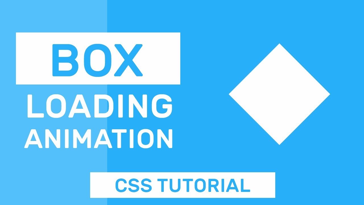 Box Loader Animation | CSS Loading Animation | CSS Tutorial