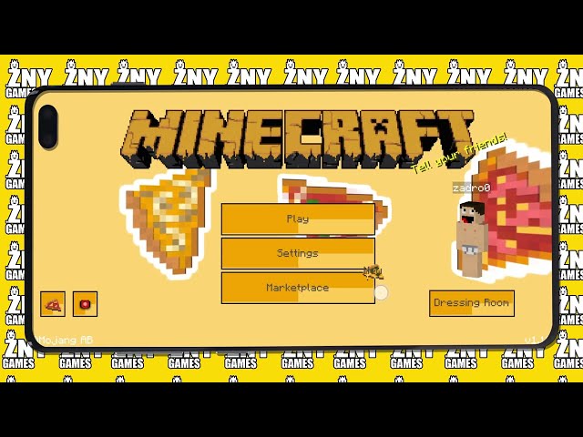 ONE PIZZA [BEDROCK] 🍕 Minecraft Texture Pack