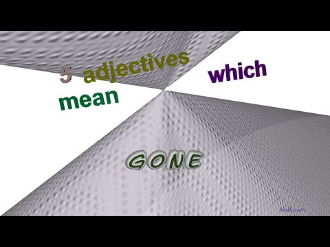 gone - 7 adjectives having the meaning of gone (sentence examples)
