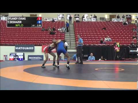 59 kg CR1 - Dylan Evans (Life) vs Tristen Deshazer (Hard Knox)