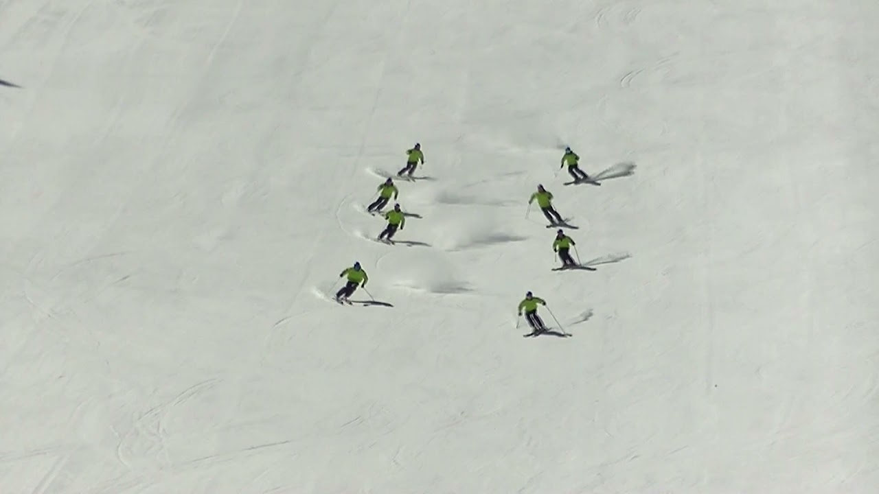 Aspen World Synchro Championship - 2016 - Ski School Routine