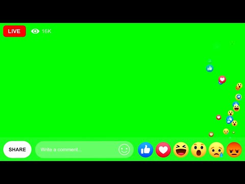 FACEBOOK LIVE GREEN SCREEN