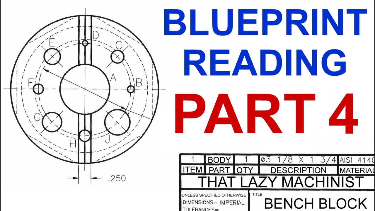 BLUEPRINT READING PART 4, Marc L'Ecuyer