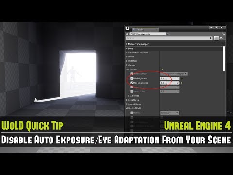 How to turn off eye adaption in ue5? - Rendering - Unreal Engine Forums