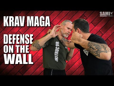 Krav Maga - Defense On The Wall 01 (SAMICS Daily Training)