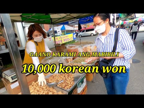 MAGKANO ANG KOREAN WON TO PESO π°π·π΅π NUTS SA HALAGANG 10,000 WONπ€ͺ