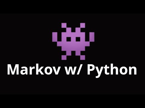 Visualizing a Markov chain with Python