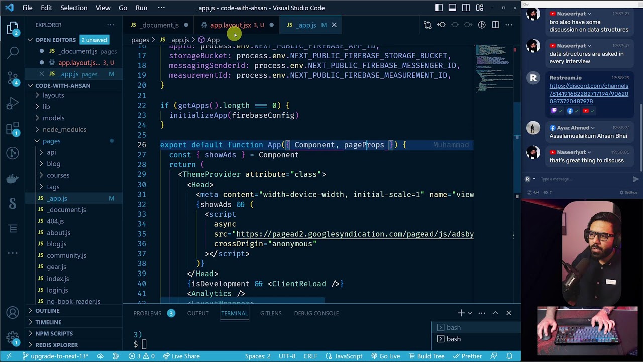 React Server Components | Next 13 | React | Code with Ahsan