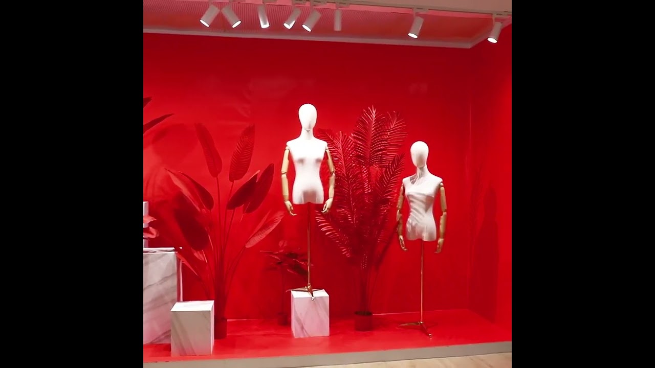 Promotional Clothing Window Displays