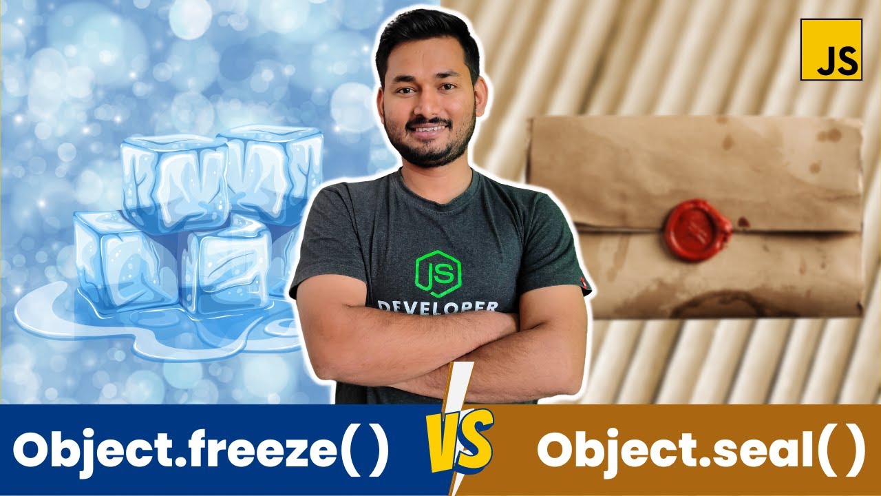 Object.freeze( ) vs Object.seal( ) in JavaScript | The Complete JavaScript Course | Ep.19