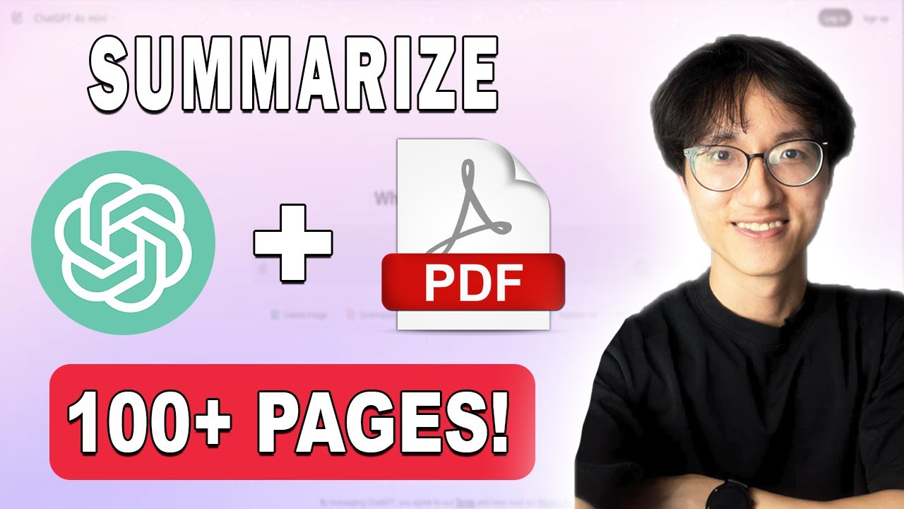 How to Summarize a 100+ Page PDF in Seconds Using ChatGPT AI (Free)