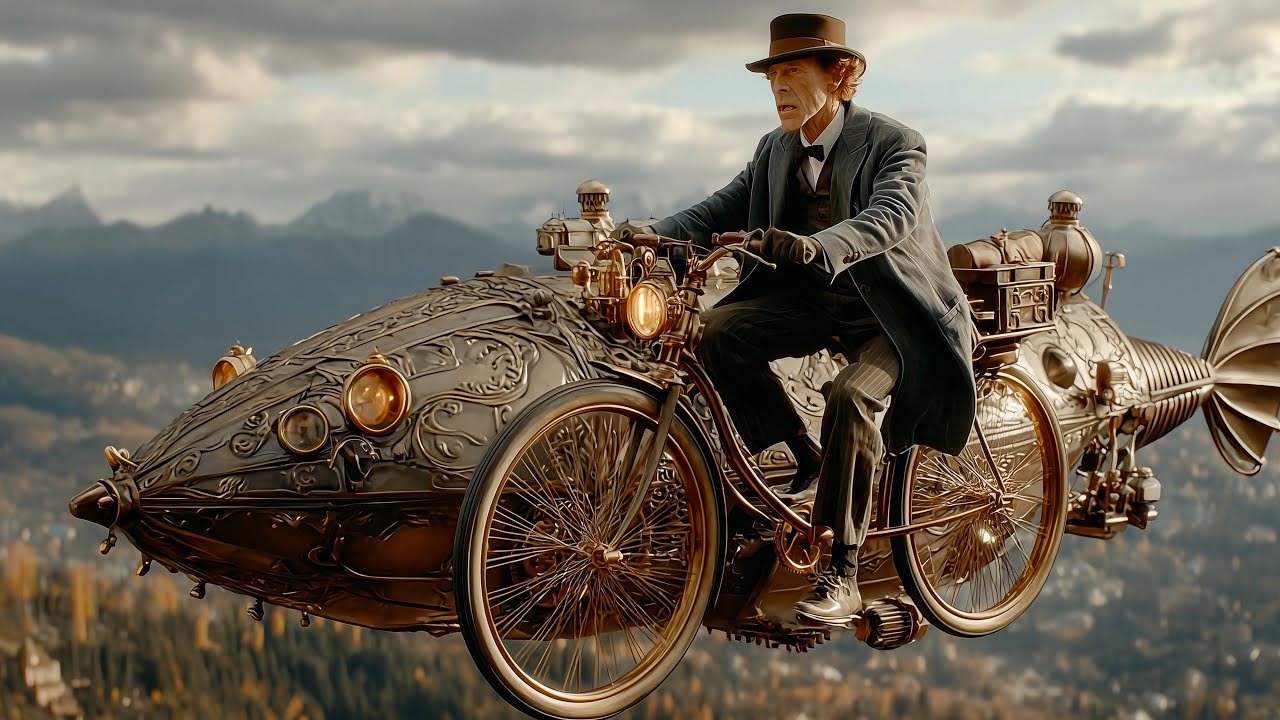 Retro-Futuristic Flight | Inside a Legendary Steampunk Sky Machine in 4K