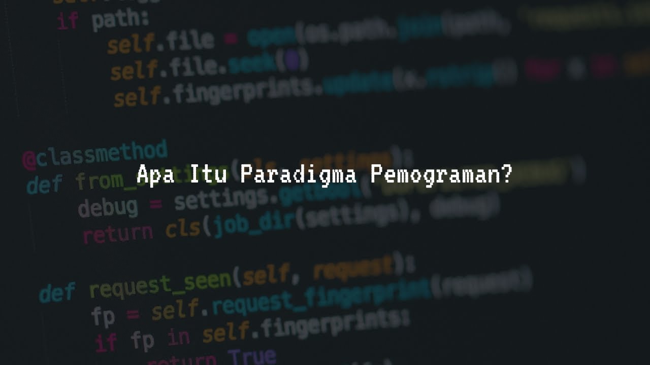 Paradigma Pemograman
