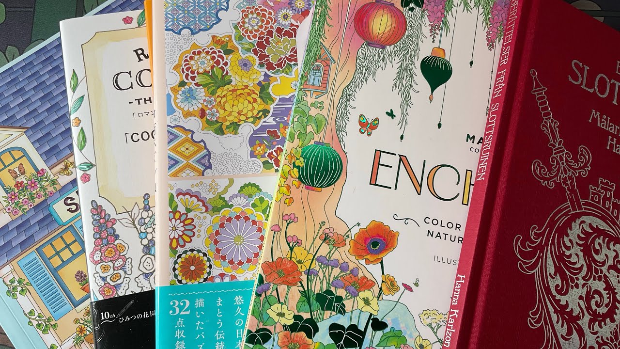Colouring book haul | Adult colouring