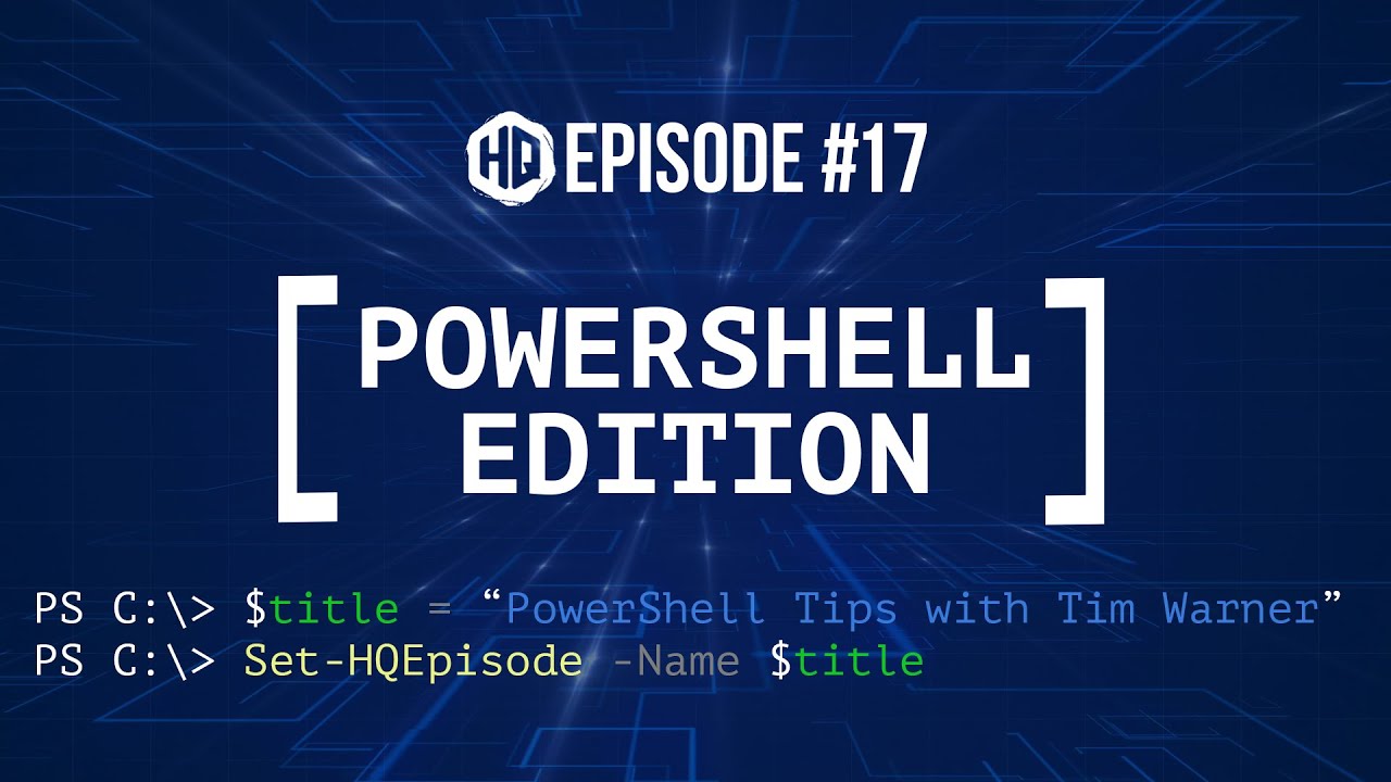 Pro PowerShell Tips with Expert User Tim Warner