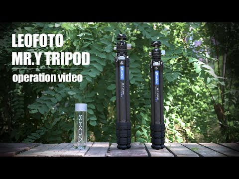 Leofoto Mr.Y tripod features and operation