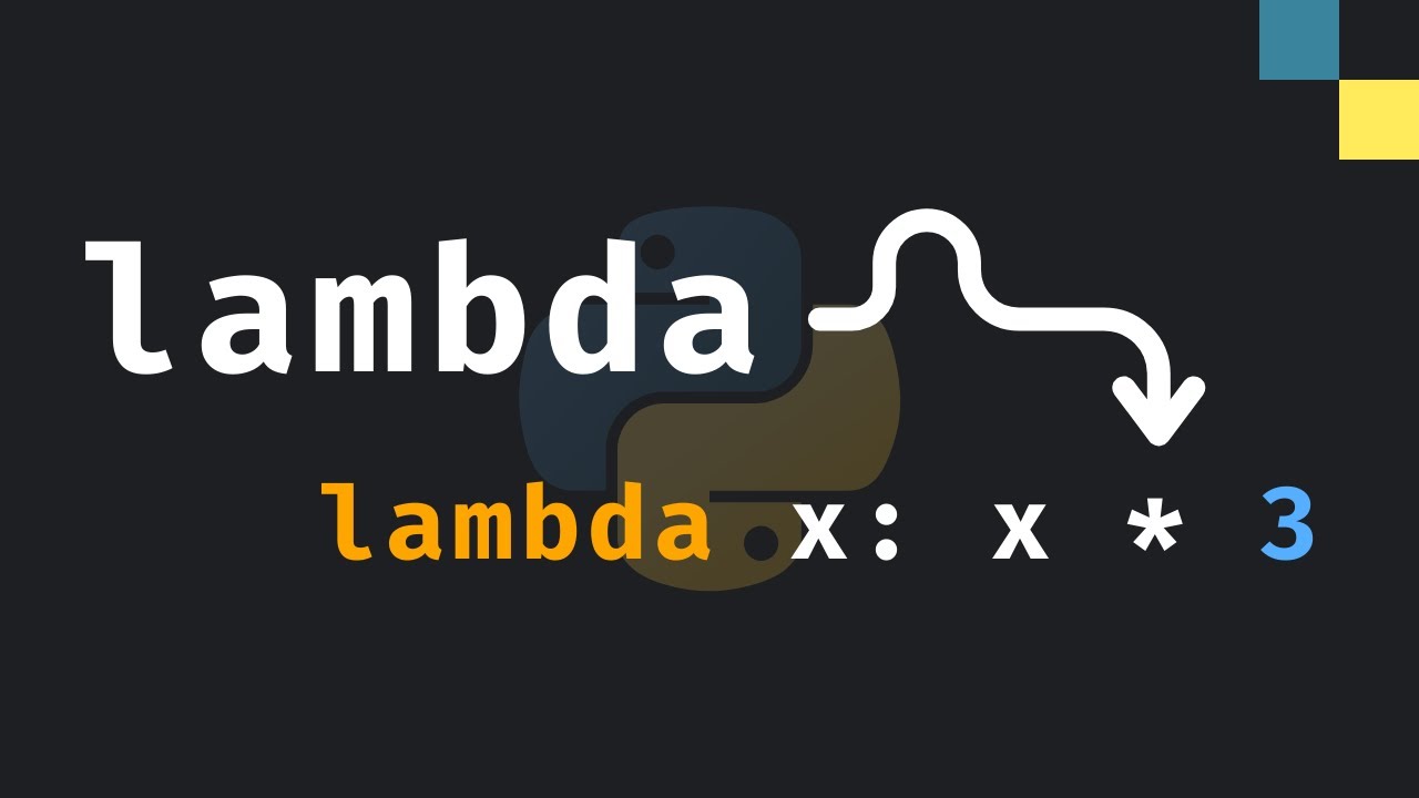 Lambdas in Python Are Awesome