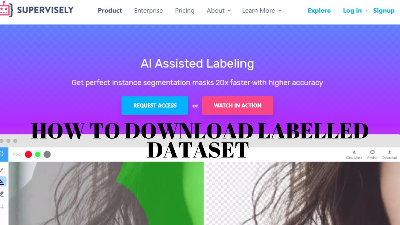 How to download Computer Vision labelled datasets on Supervisely.