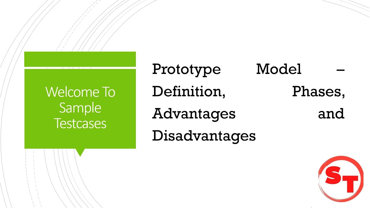 What is a prototype model in software engineering?