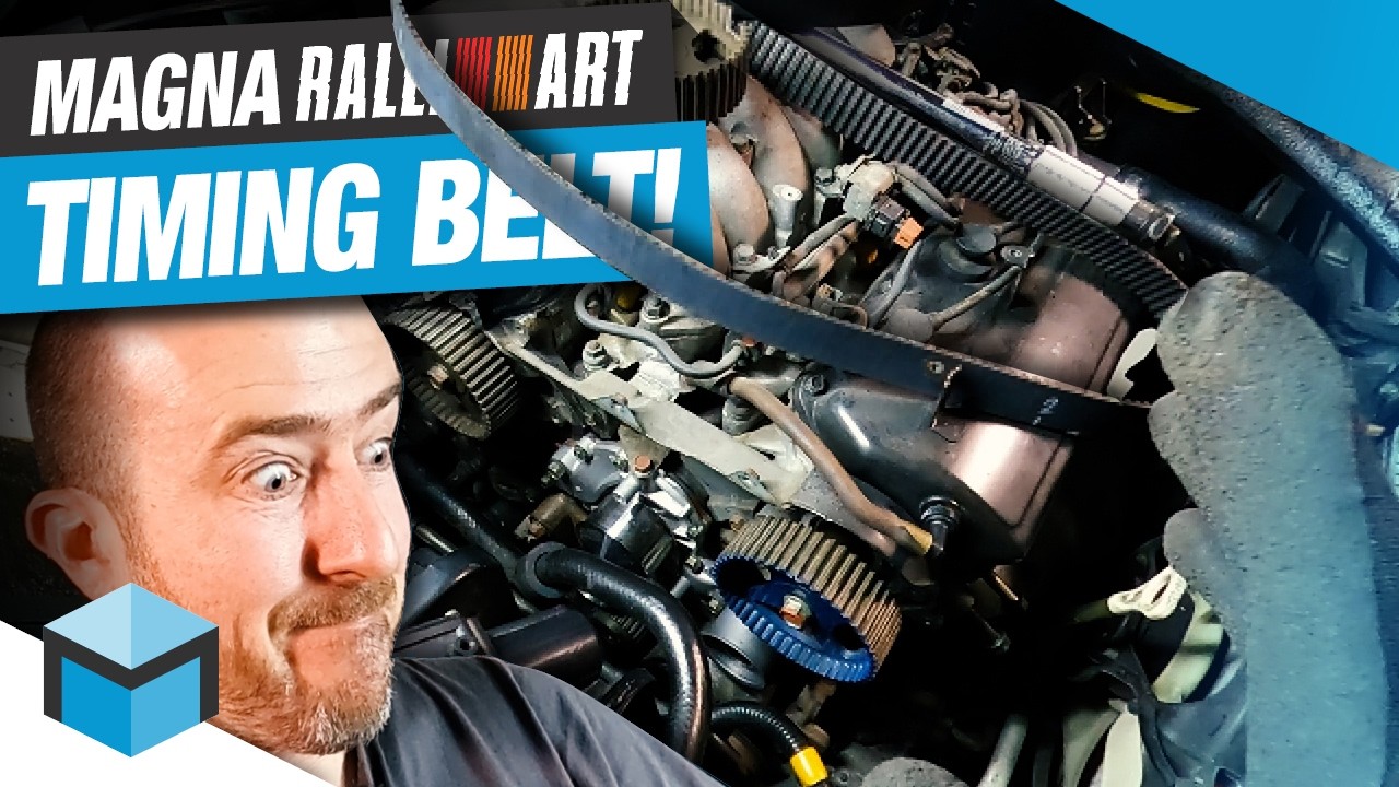 Facing My Fears! Replacing the Mitsubishi Magna's 6G74 Timing Belt, Water Pump & More!