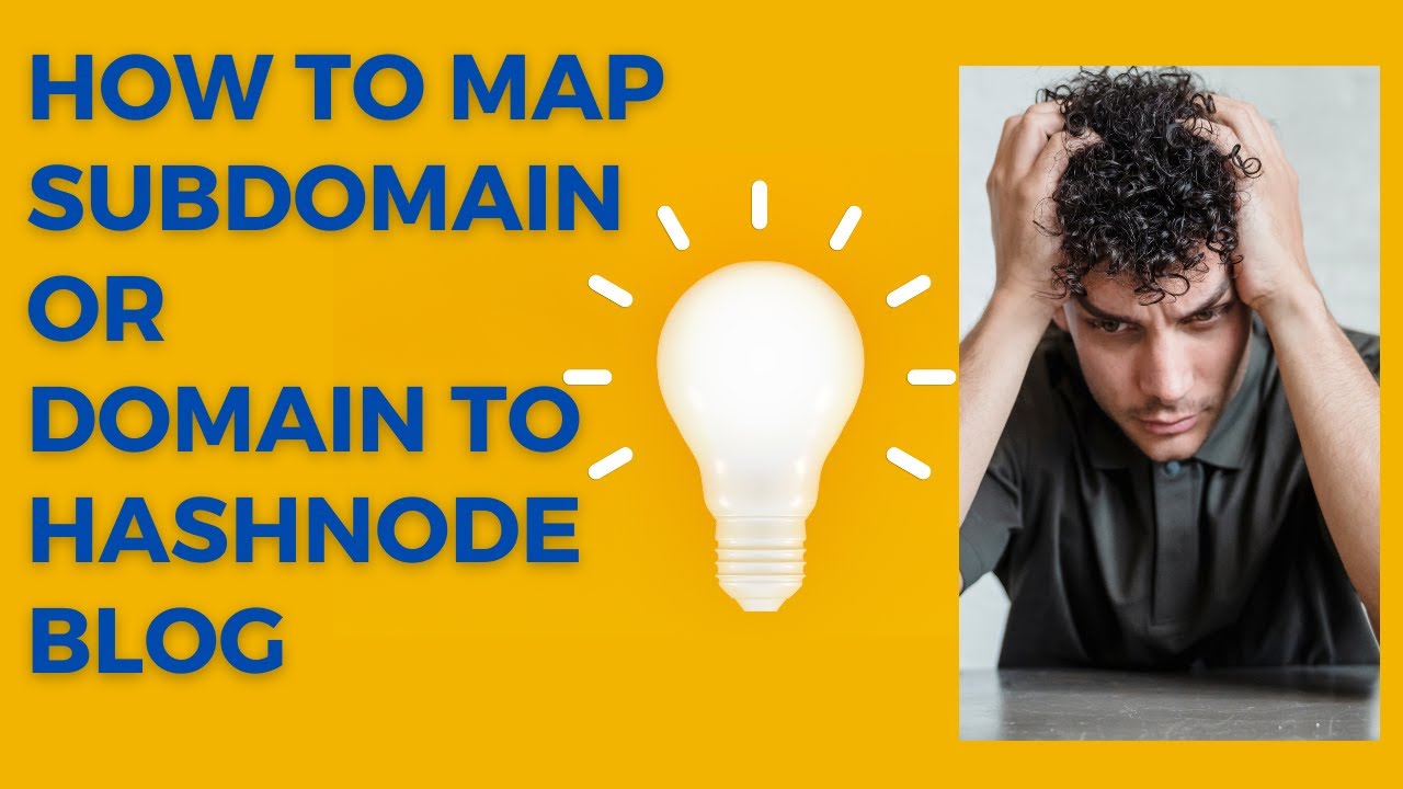 How To Map Subdomain To Hashnode Blog [How To Map Domain - This also works 🔵]
