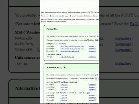 How to Install Putty