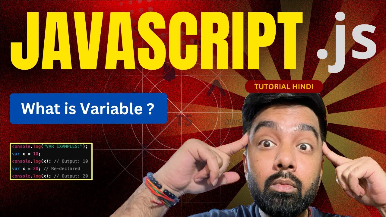 Variables in JavaScript Tutorial 03