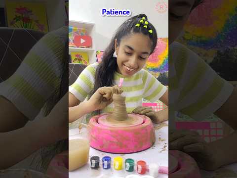 Trying Pottery Kit!😱 *FIRST TIME*💕✨️ | Riya's Amazing World