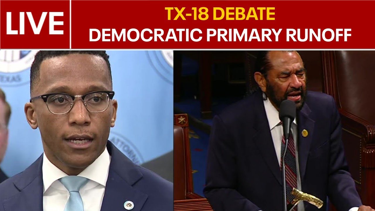 LIVE: Debate for Texas' 18th Congressional District: Democratic Primary Runoff