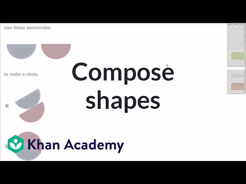 Compose Shapes - Geometry, Mathematics, Class 8 Video Lecture