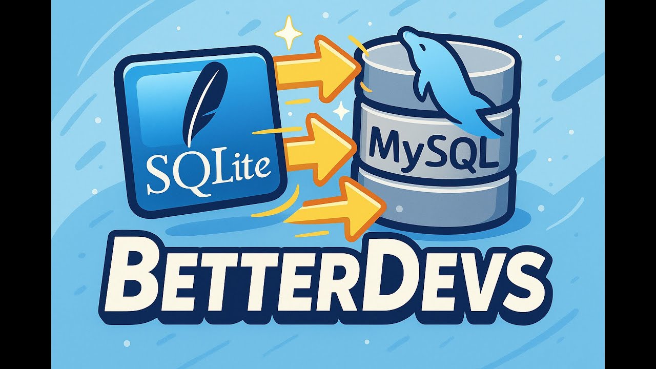 Migrate SQLite database to MySQL