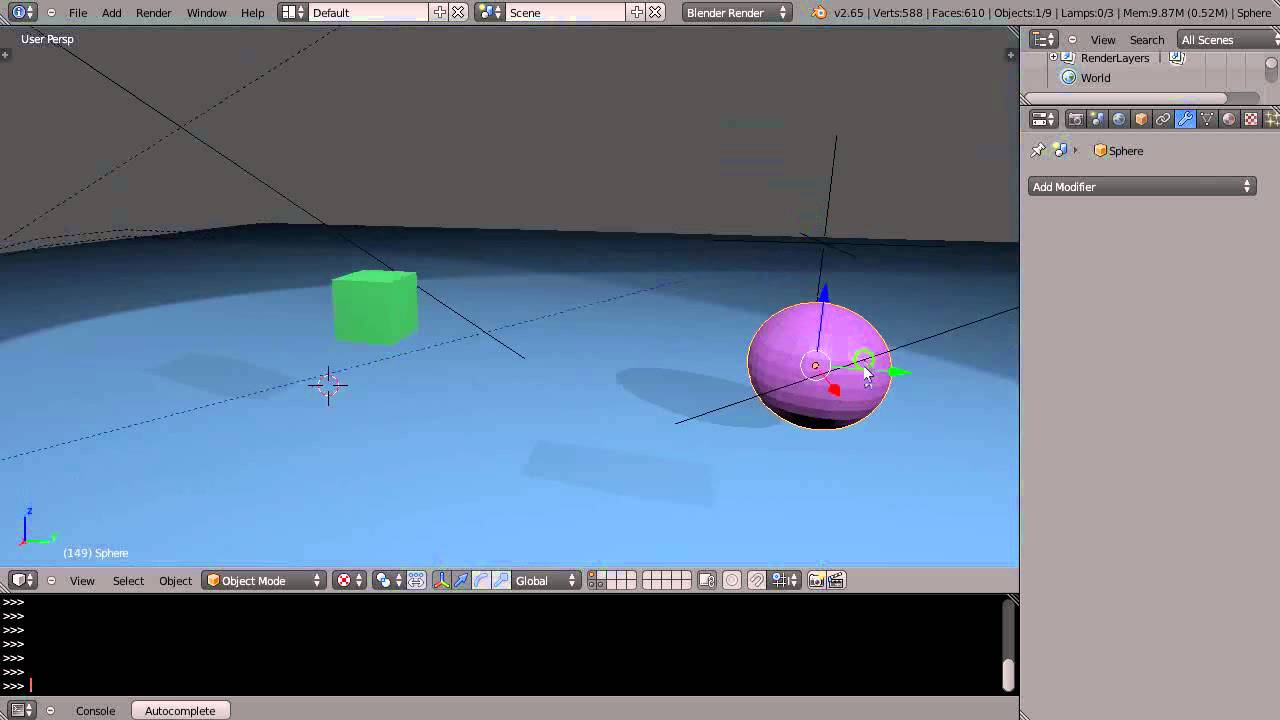 Blender Tutorial - Intro to the Shrinkwrap Modifier   Part 1
