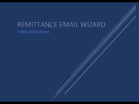 NetSuite Remittance Email Wizard