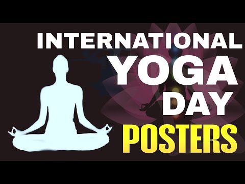 International yoga day posters slogans wishes drawing ideas 2025