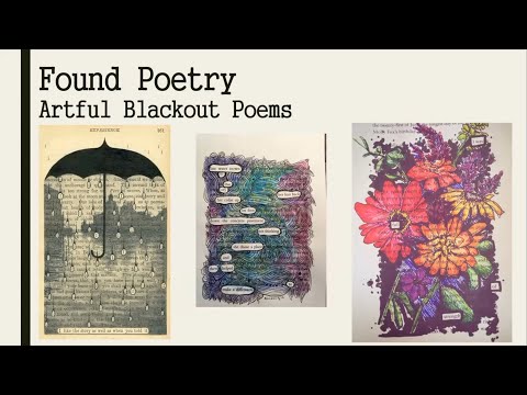 Introduction to Found Poetry