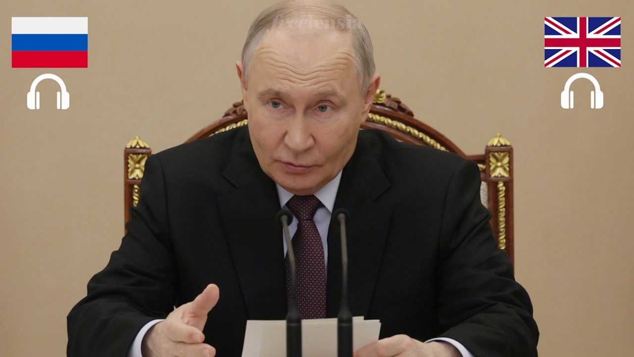 Putin on Russia’s Economy: Growth, Inflation, and Global Energy Risks | RU-EN