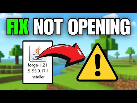 How To Fix Forge Not Opening With Java [2025]