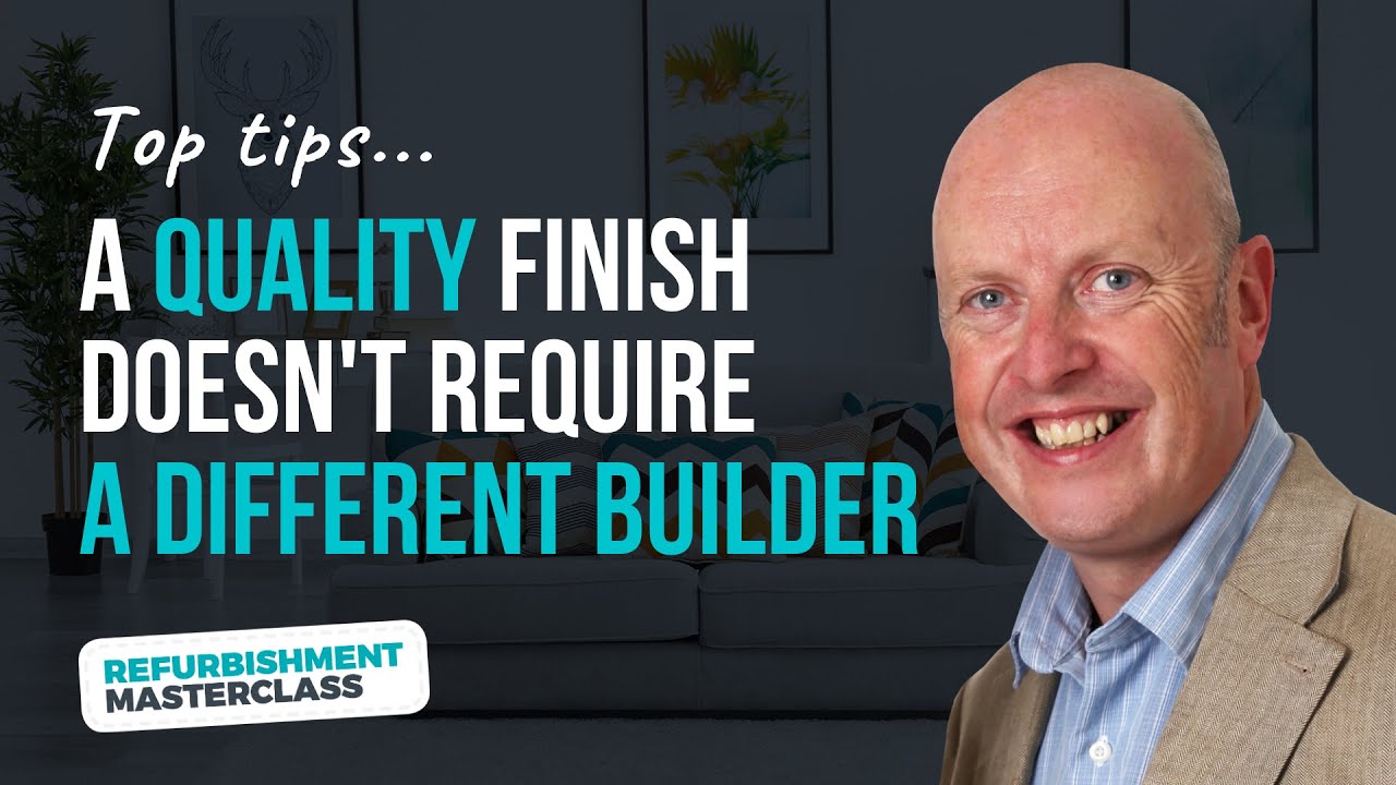 Why A Quality Finish Doesn’t Require A Different Builder