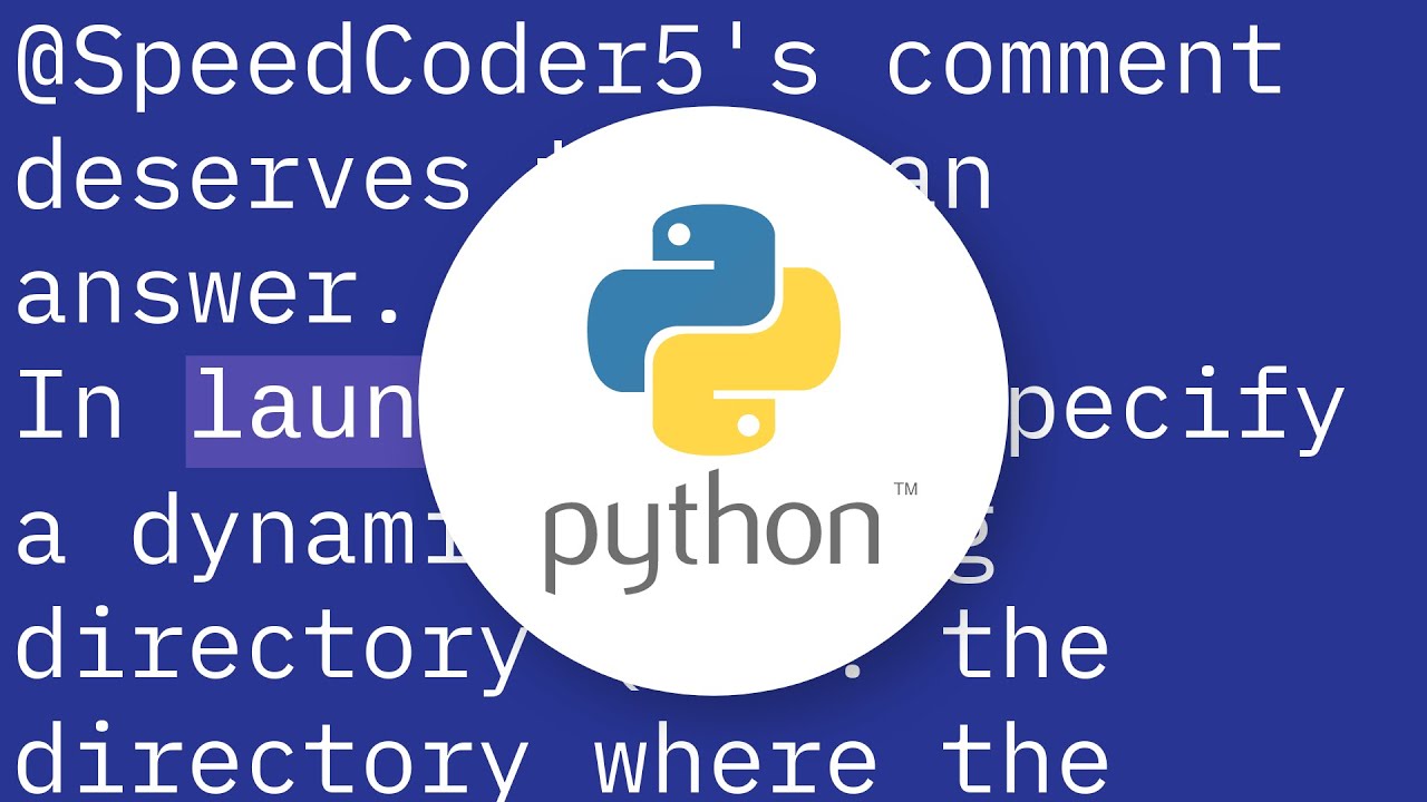 VSCode -- how to set working directory for debugging a Python program