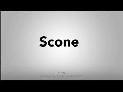 How To Pronounce Scone