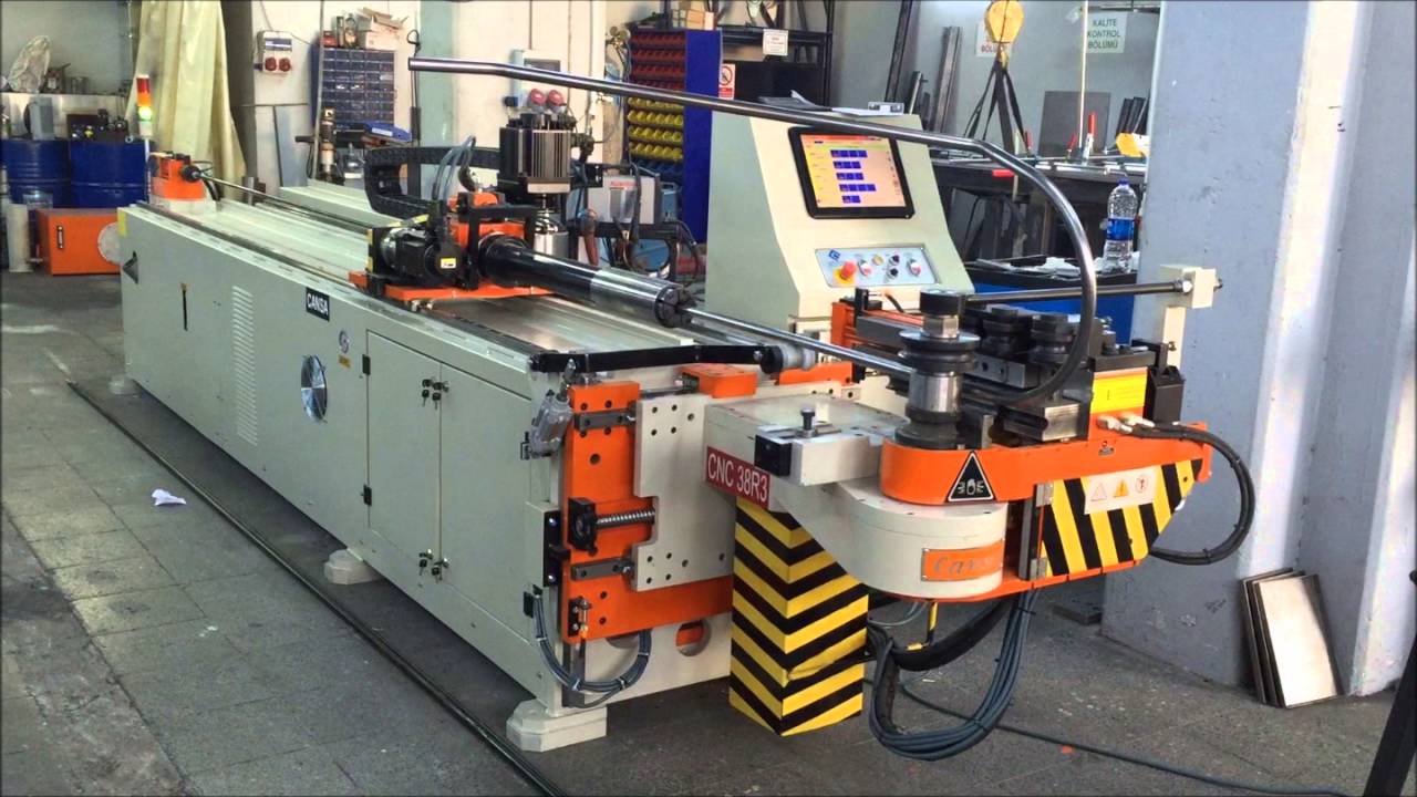 cnc38r3 Pipe Bending Machine - Cansa