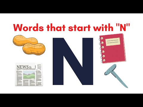 Words That Start with N for Kids