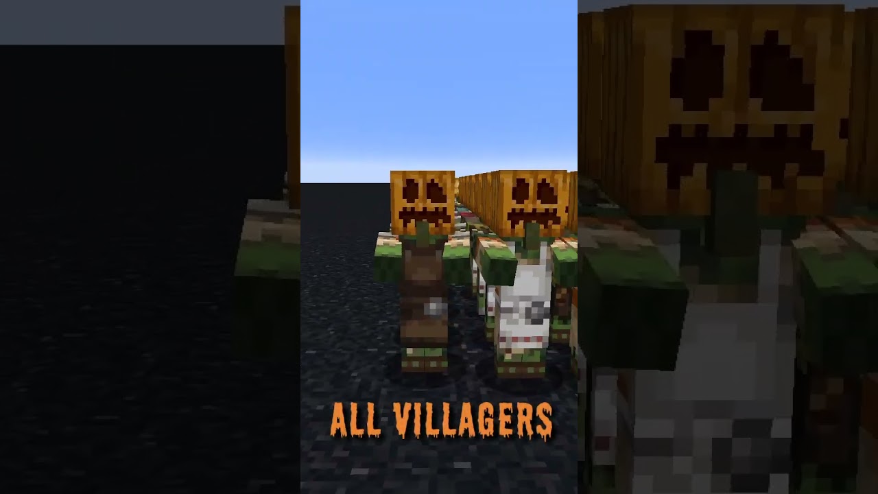 All Minecraft Halloween Mobs