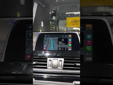 Wireless Apple CarPlay for BMW X1. Use Waze & Google Maps on screen. Original software activation!